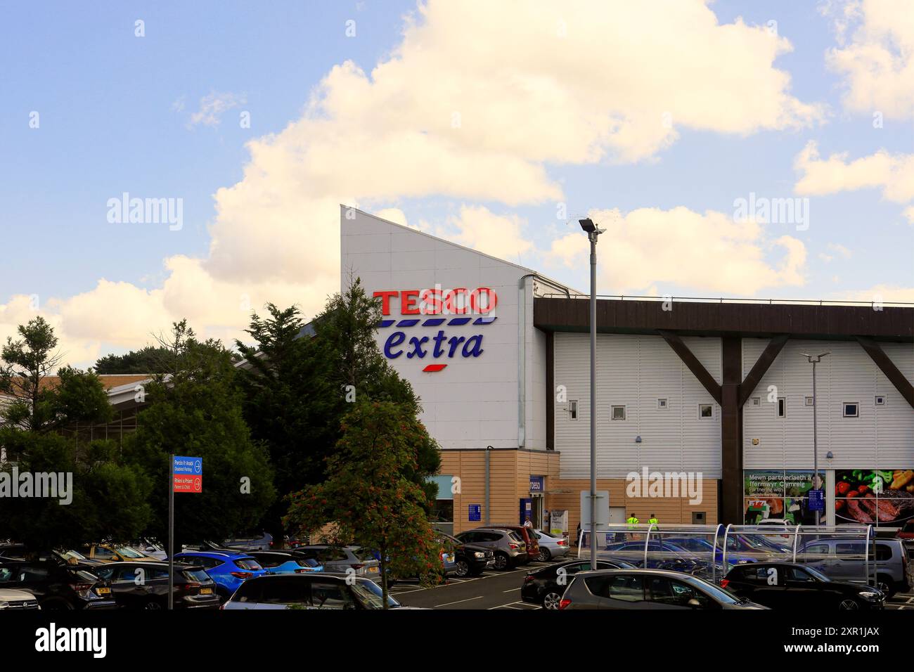 Tesco Extra Superstore / supermarket, Gabalfa, Cardiff. Taken July 2024 ...