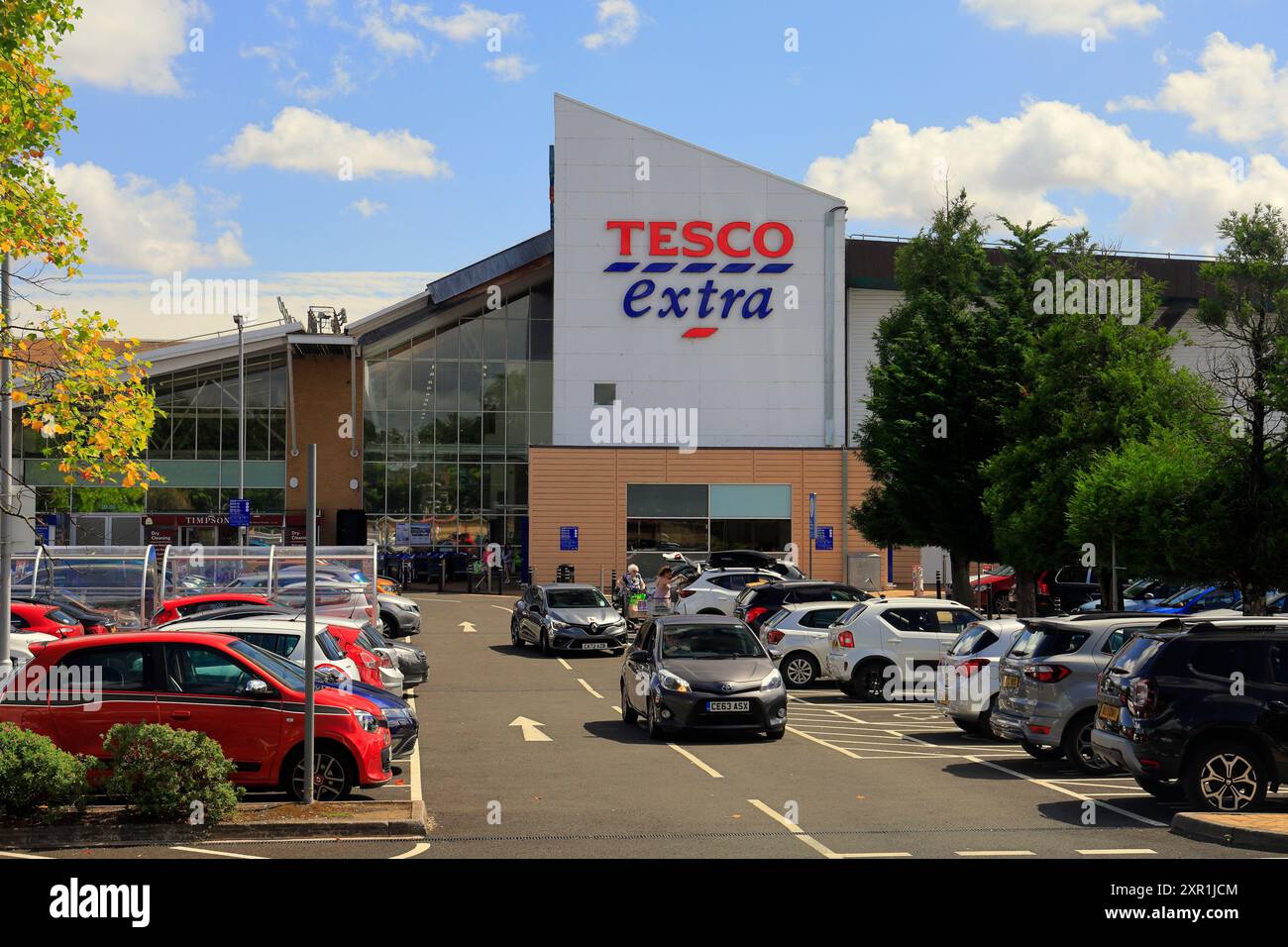 Tesco Extra Superstore / supermarket, Gabalfa, Cardiff. Taken July 2024 ...