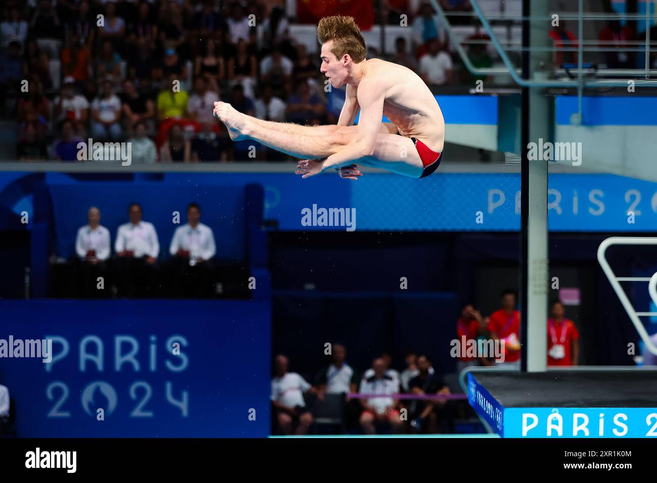 Paris, France, 8 August, 2024. Carson Tyler of Team United States ...