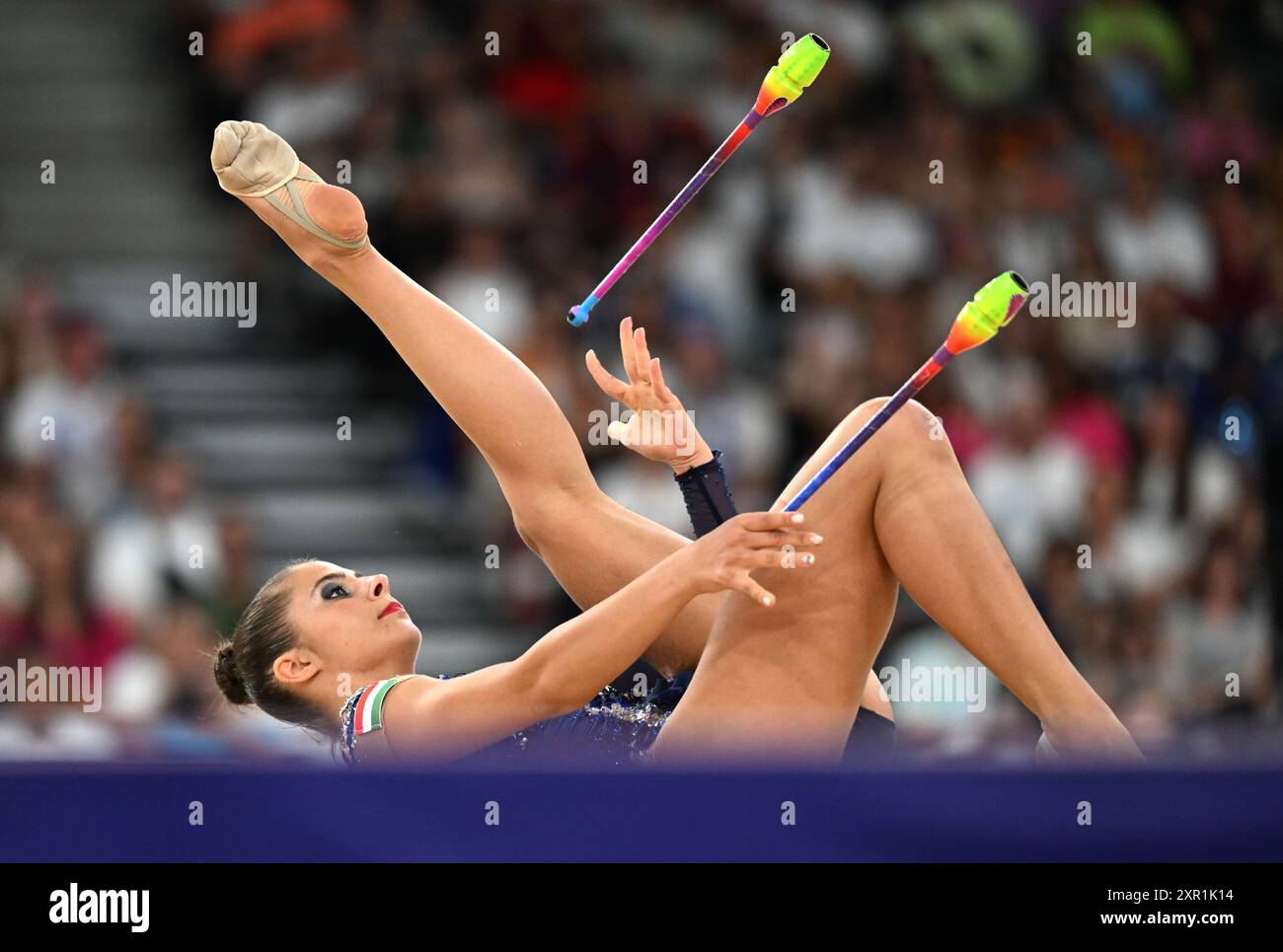 Paris, France. 8th Aug, 2024. Fanni Pigniczki of Hungary competes ...