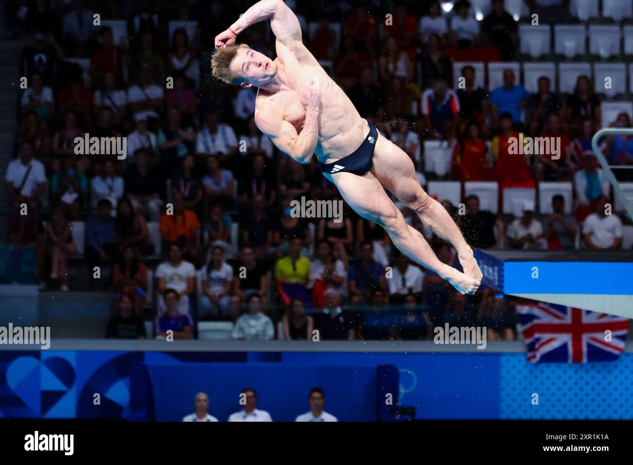 Paris, France, 8 August, 2024. Jack Laugher of Team Great Britain ...