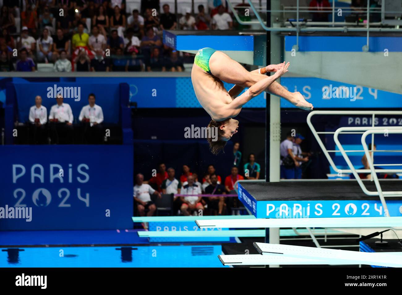 Paris, France, 8 August, 2024. Kurtis Mathews of Team Australia ...