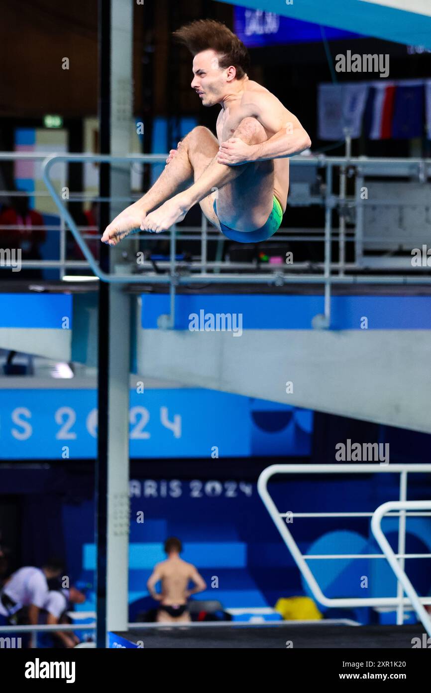 Paris, France, 8 August, 2024. Kurtis Mathews of Team Australia ...