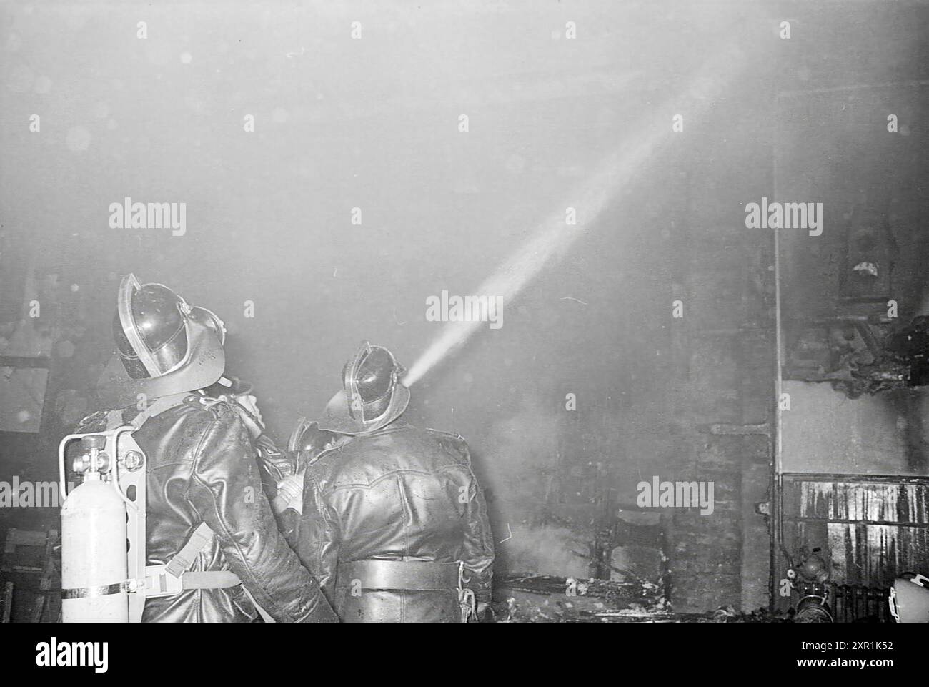 Fire 'Die Raekse', Fires, fire brigade, 01-01-1968 Stock Photo - Alamy