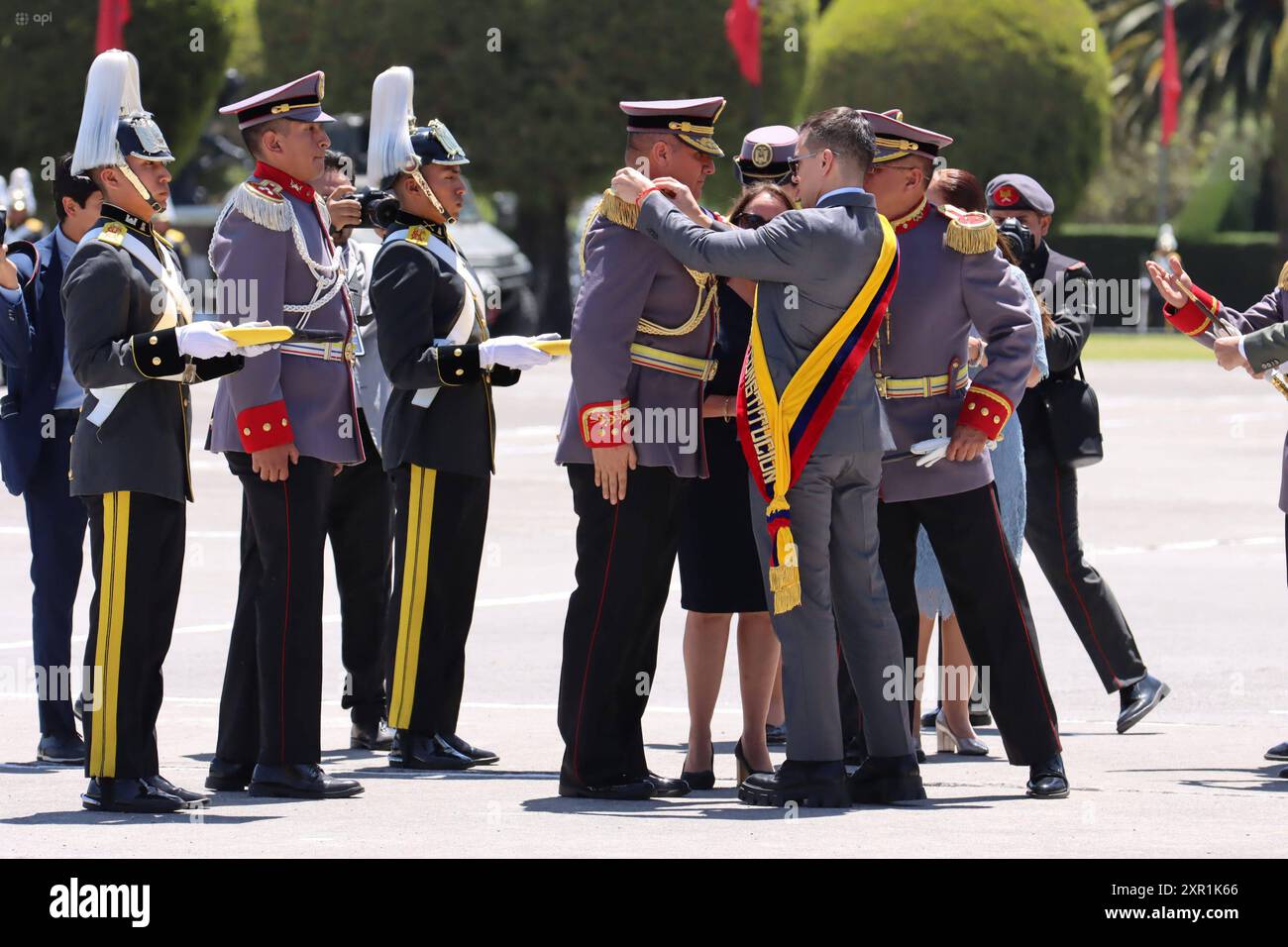 UIO MILITARY CEREMONY ASCENSOS Quito, August 8, 2024 Military ceremony ...