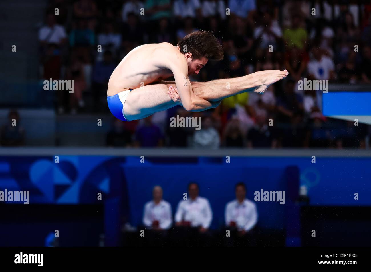 Paris, France, 8 August, 2024. Jules Bouyer of Team France performs ...