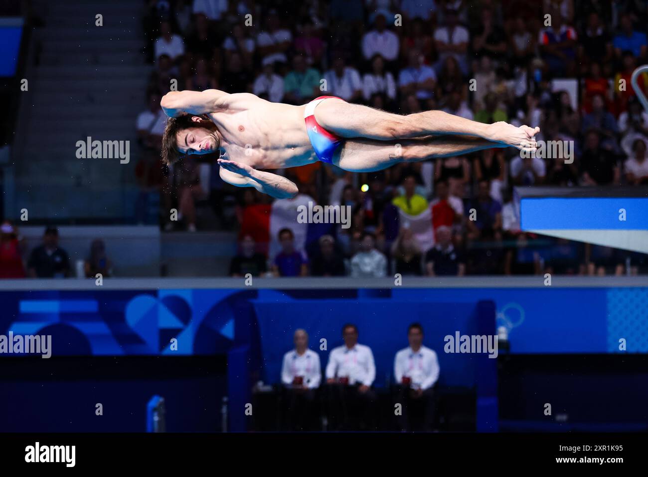 Paris, France, 8 August, 2024. Jules Bouyer of Team France performs ...