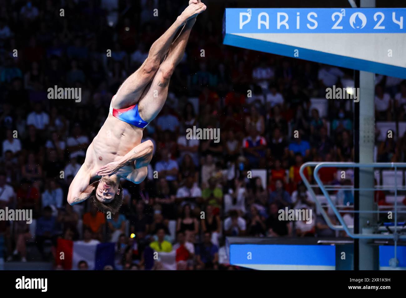 Paris, France, 8 August, 2024. Jules Bouyer of Team France performs ...