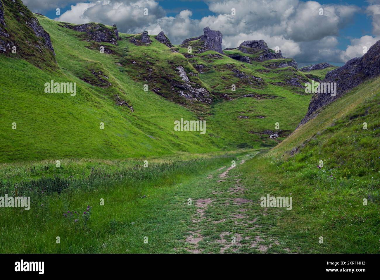 Winnats Pass is a limestone gorge in the Peak District of Derbyshire ...