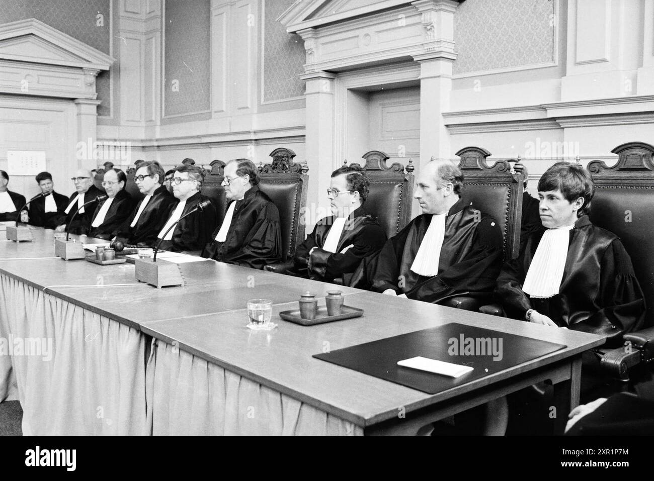 Installation judge Mr. Hook + portraits of judges, Installation, Court ...