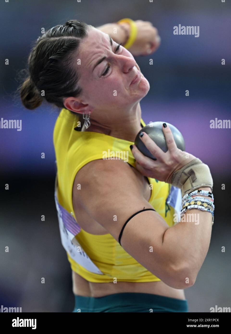 Paris, France. 8th Aug, 2024. Camryn Newton-Smith of Australia competes ...