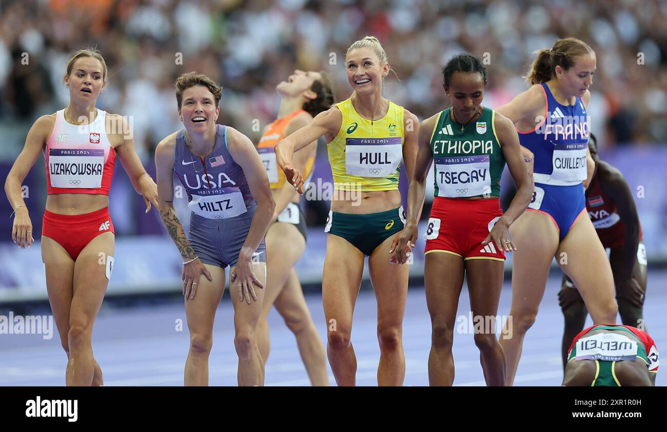 Paris, France. 8th Aug, 2024. (L to R)Weronika Lizakowska of Poland ...