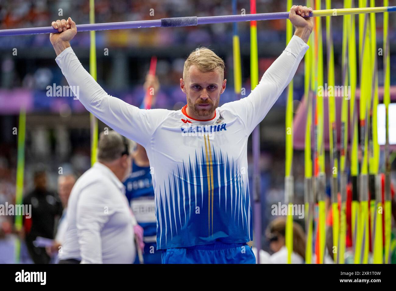 Paris, France. 08th Aug, 2024. Jakub Vadlejch of Czech Republic ...