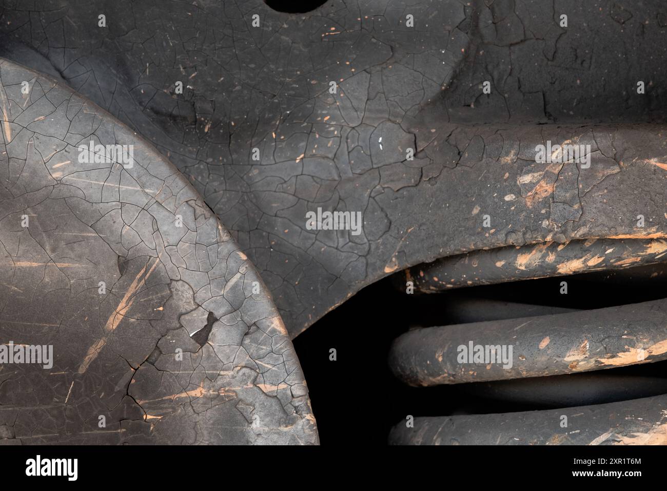 Close up detail of locomotive chassis Stock Photo - Alamy