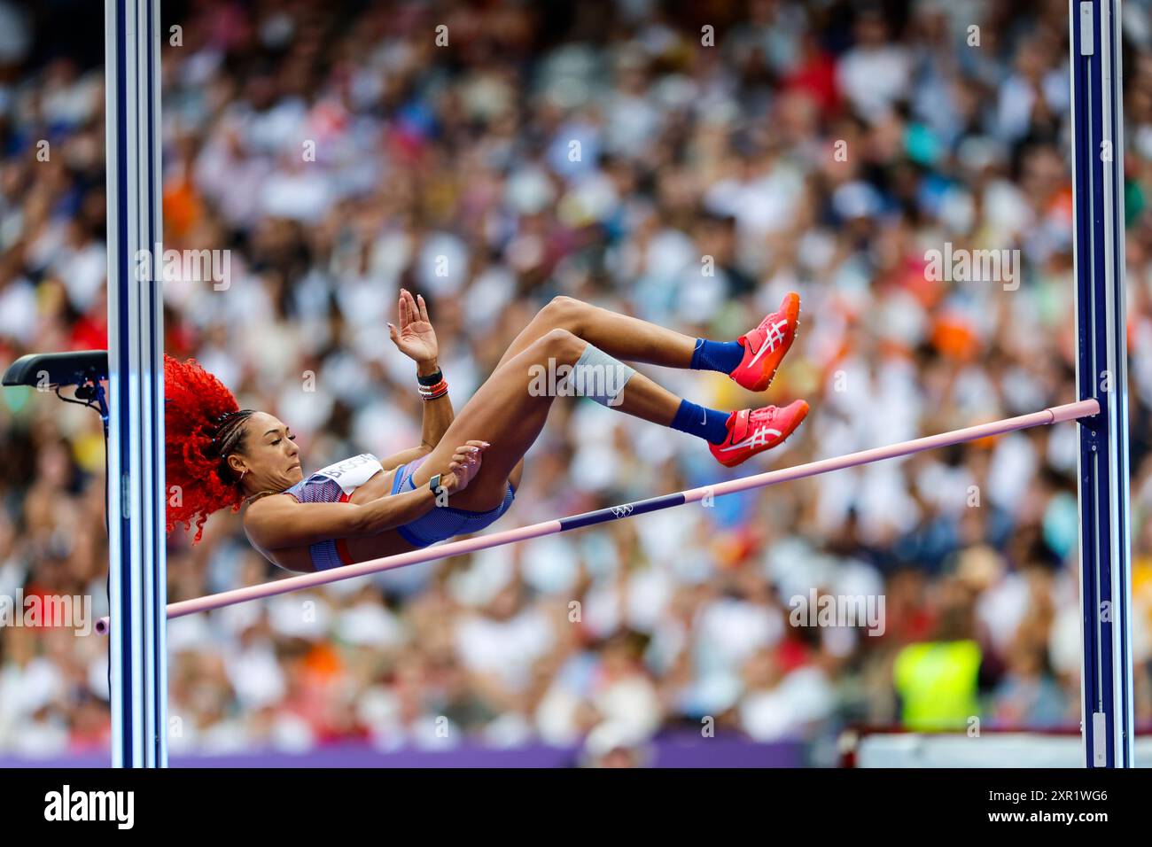 Taliyah Brooks of United States competes during Women's Heptathlon High ...