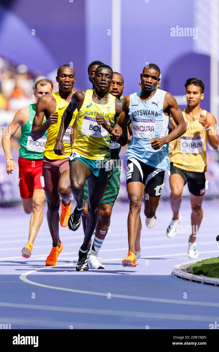 Peter Bol of Australia competes during Men's 800m Repechage of the ...