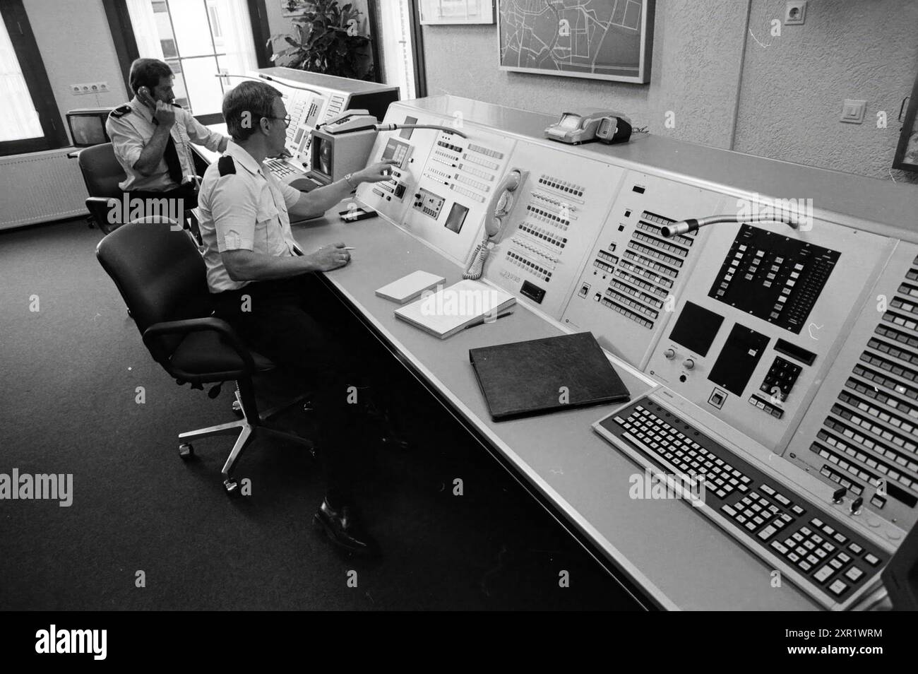 Haarlem regional fire department control room hi-res stock photography ...