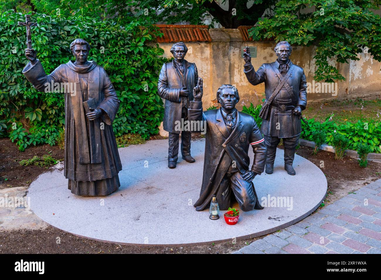 Vilnius, Lithuania. June 27, 2024. Monument to Commemorate the ...