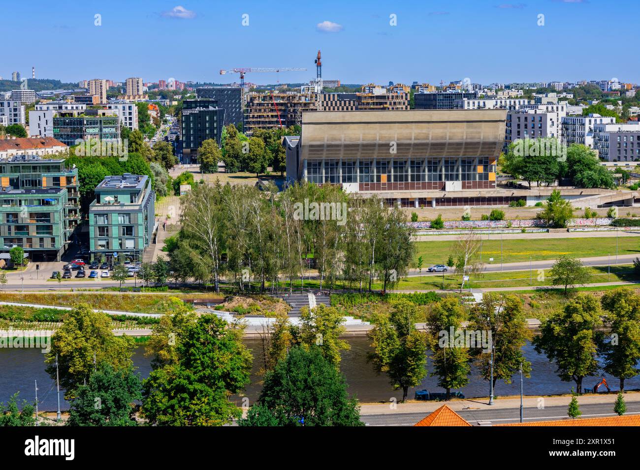 Scenic vilnius city panorama hi-res stock photography and images - Alamy