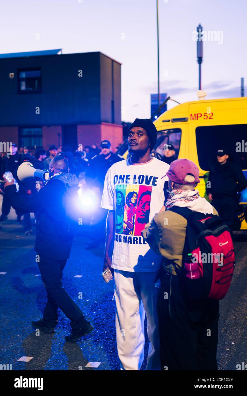 Peaceful Anti Racist March to protect Asylum Link in Liverpool on the 7 ...