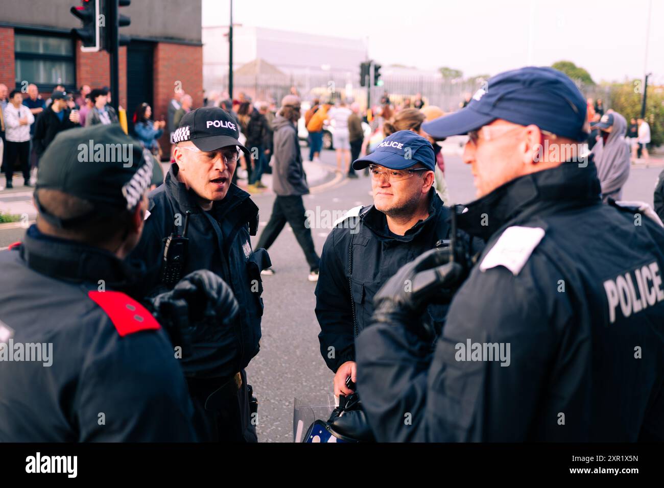 Peaceful Anti Racist March to protect Asylum Link in Liverpool on the 7 ...