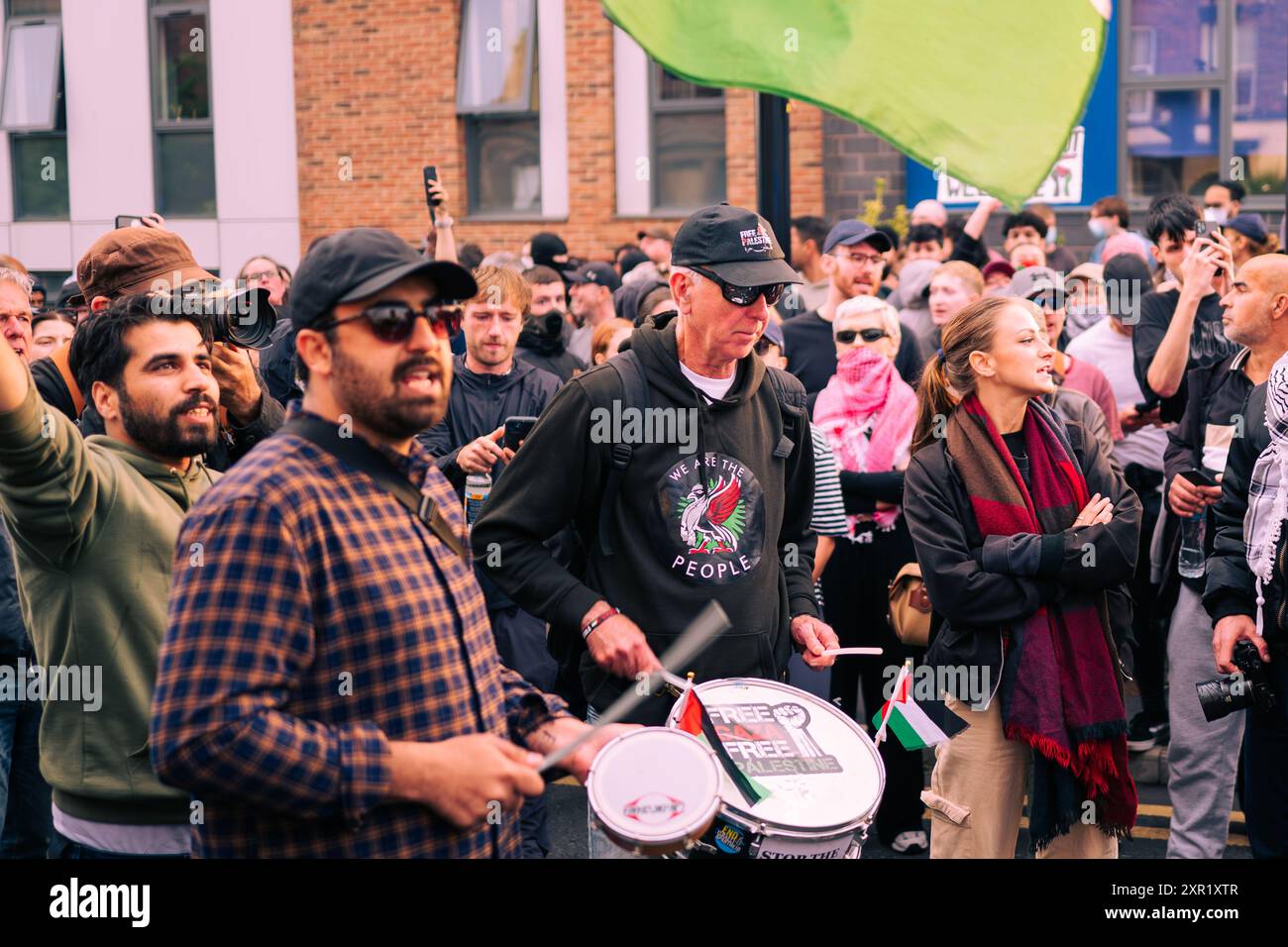 Peaceful Anti Racist March to protect Asylum Link in Liverpool on the 7 ...