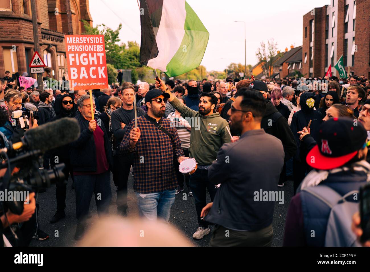 Uk riots protests august 2024 peaceful hi-res stock photography and ...