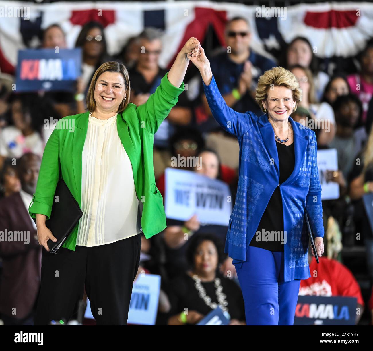 Detroit, Michigan, USA. 7th Aug, 2024. during the Detroit Rally with ...