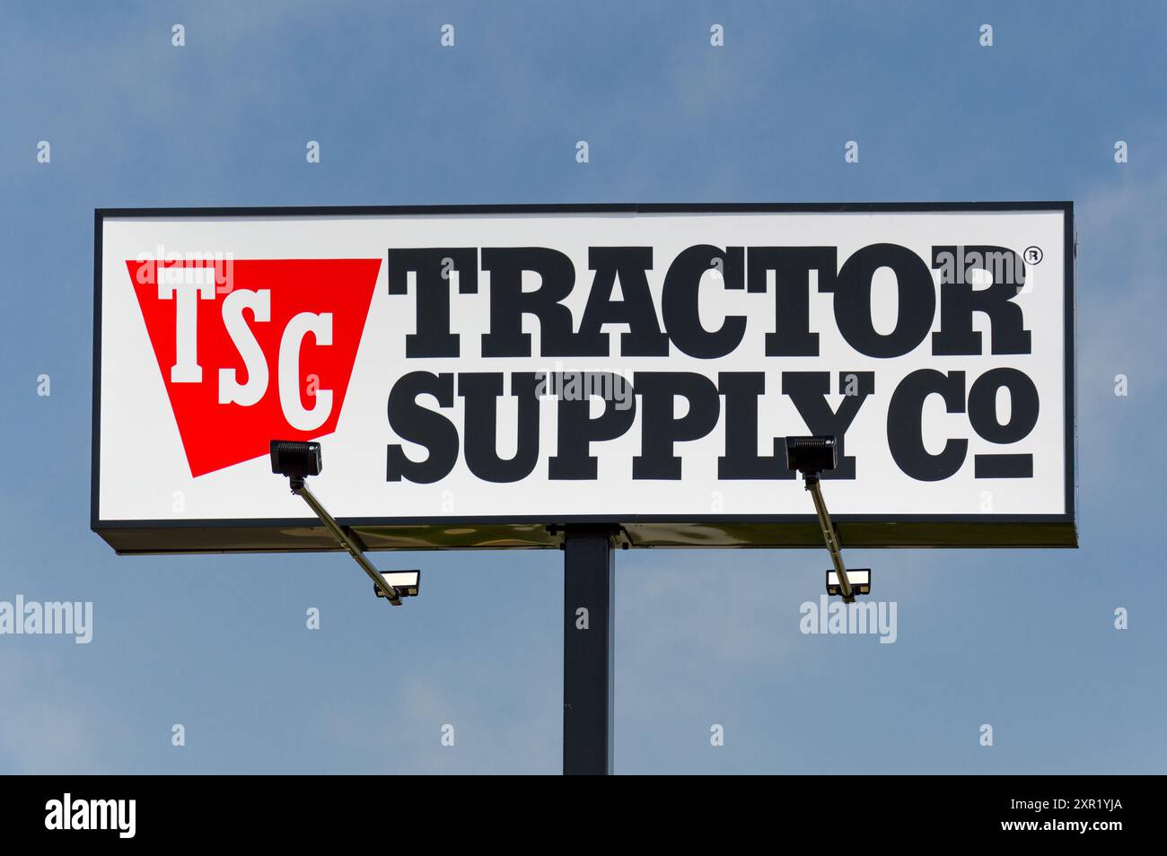 NEW RICHMOND, WI, USA - JULY 28, 2024:Tractor Supply Company retail ...