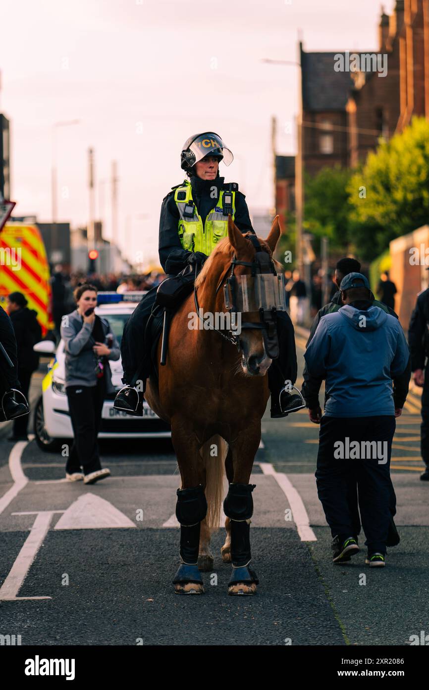 Peaceful Anti Racist March to protect Asylum Link in Liverpool on the 7 ...
