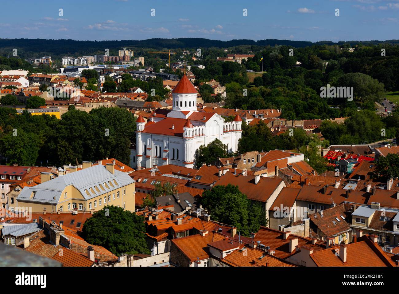 Vilnius, Lithuania. June 28, 2024. Orthodox Cathedral of the Theotokos ...