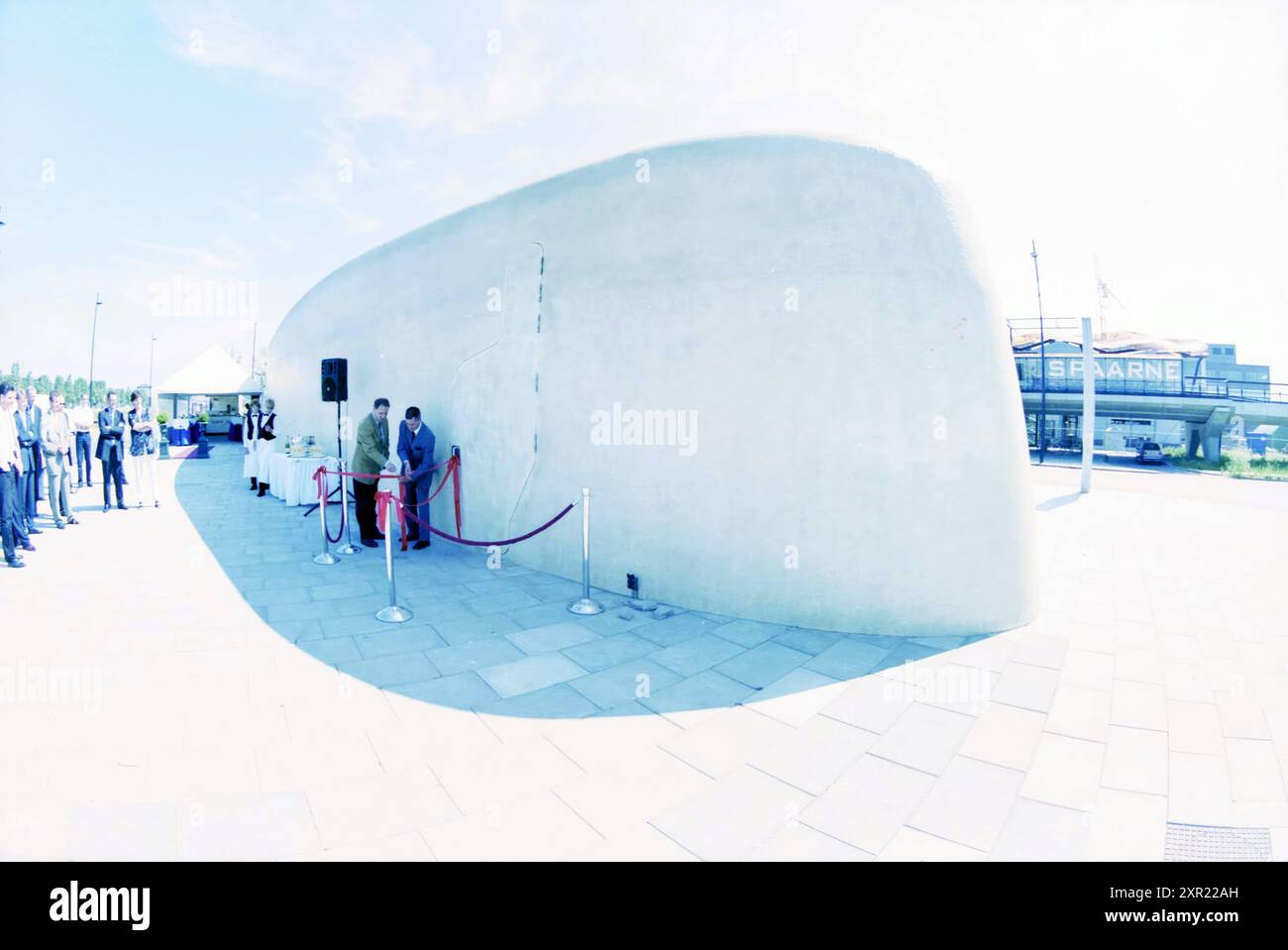 Opening of the Spaarne Hospital bus station, Hoofddorp, The Netherlands ...