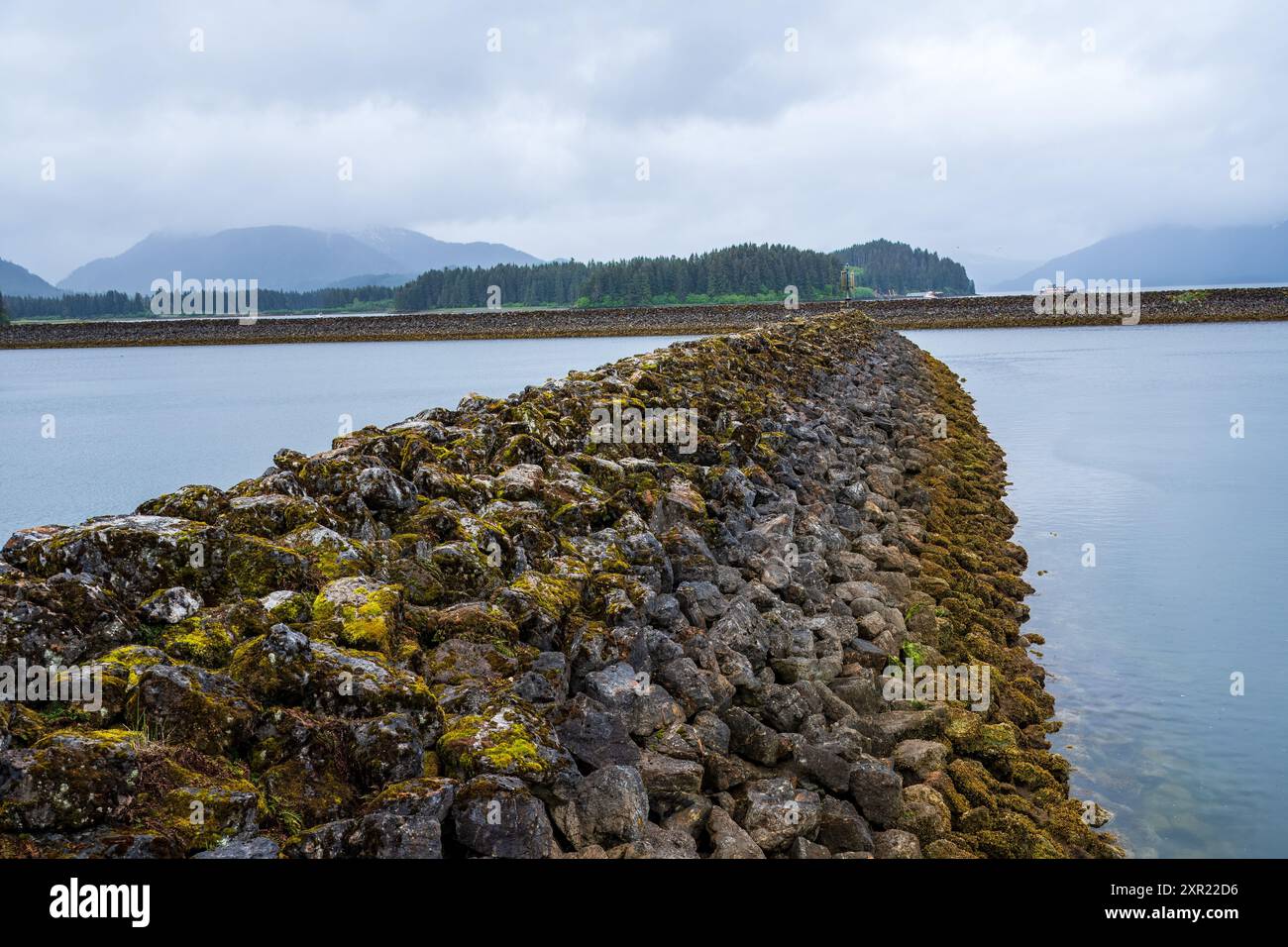Rocky sea barrier hi-res stock photography and images - Alamy