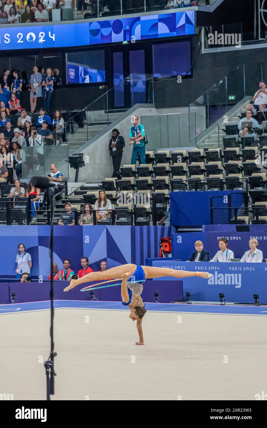 Paris, France - 08 08 2024: Olympic Games Paris 2024. View of wommen's ...