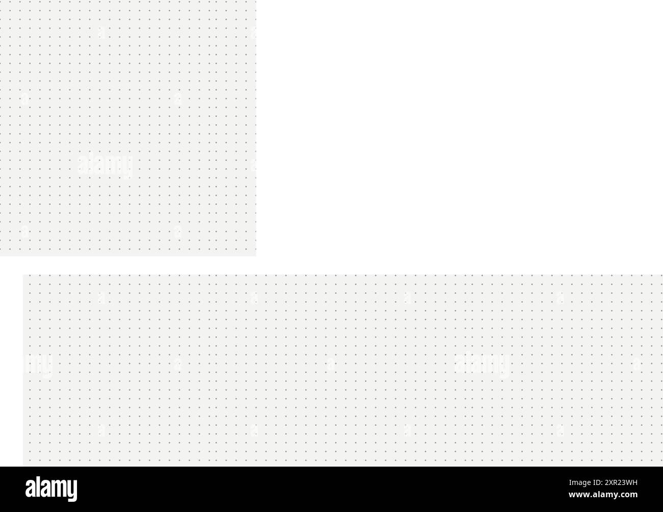 Bullet journal page, simple polka dot grid background. Paper pattern ...