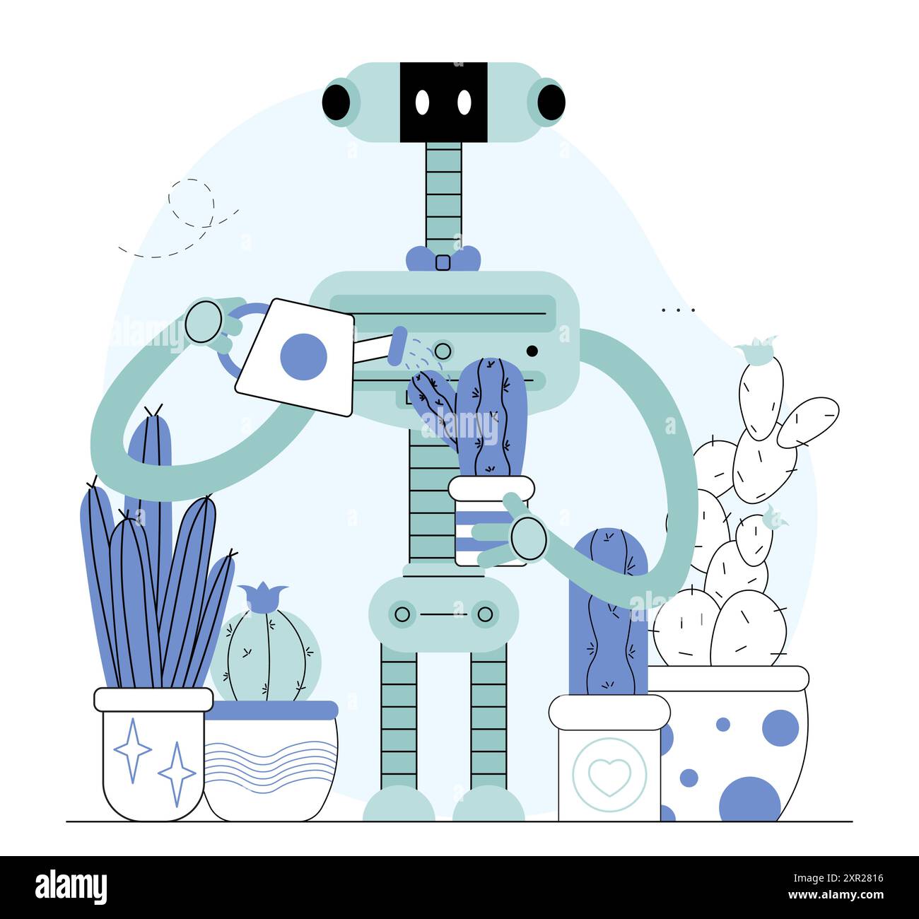 Bot in water Stock Vector Images - Alamy