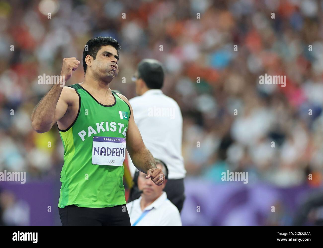 Arshad nadeem paris 2024 hi-res stock photography and images - Alamy