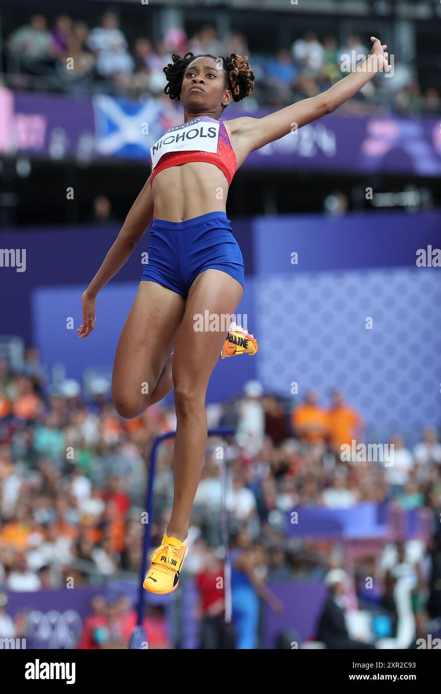 Paris, France. 8th Aug, 2024. Monae' Nichols of the United States ...