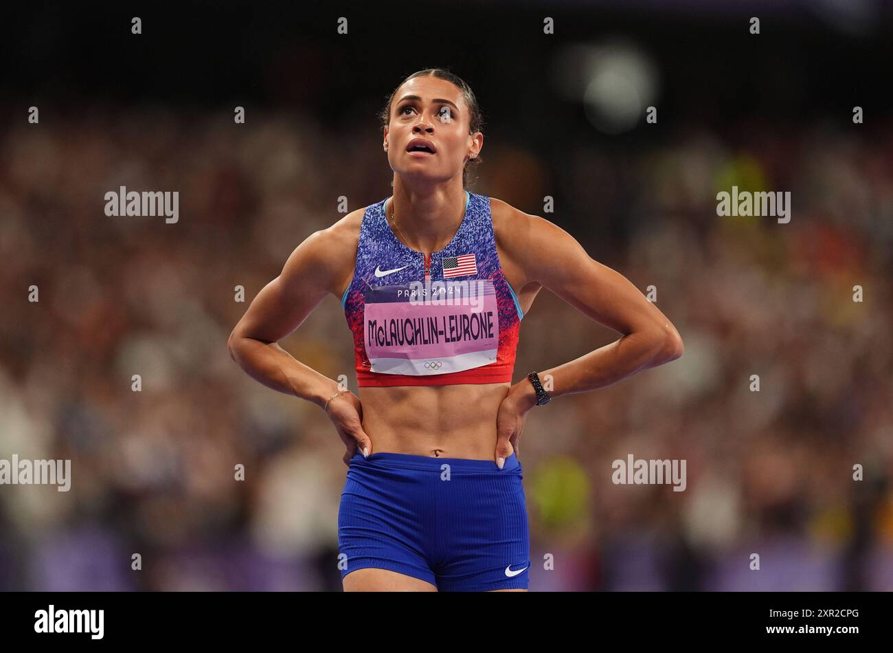 Sydney mclaughlin levrone hurdles hi-res stock photography and images ...