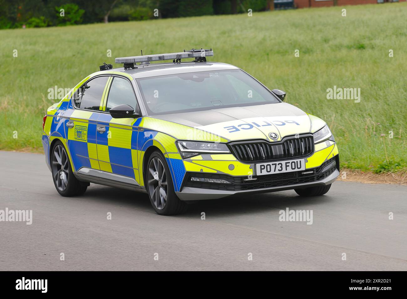Skoda police vehicles hi-res stock photography and images - Alamy