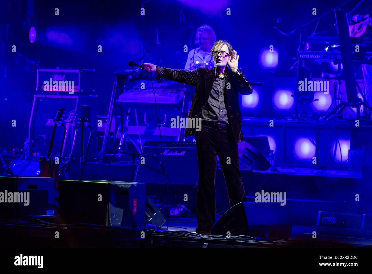 Oslo, Norway. 07th, August 2024. The English rock band Pulp performs a ...