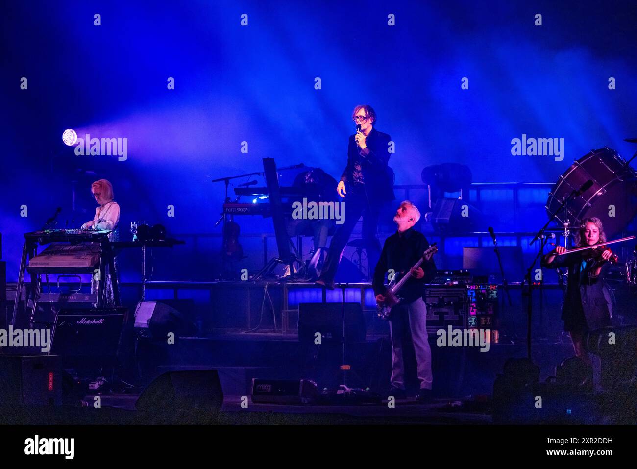 Oslo, Norway. 07th, August 2024. The English rock band Pulp performs a ...