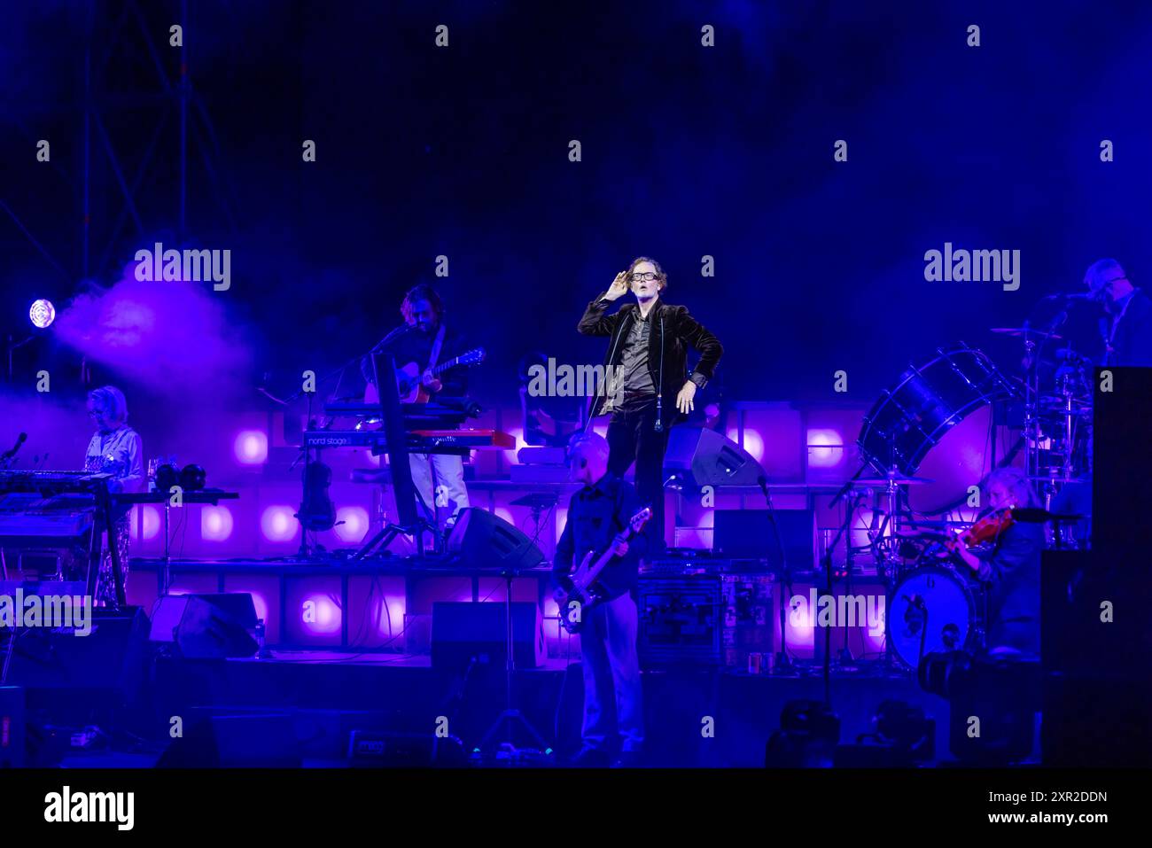 Oslo, Norway. 07th, August 2024. The English rock band Pulp performs a ...