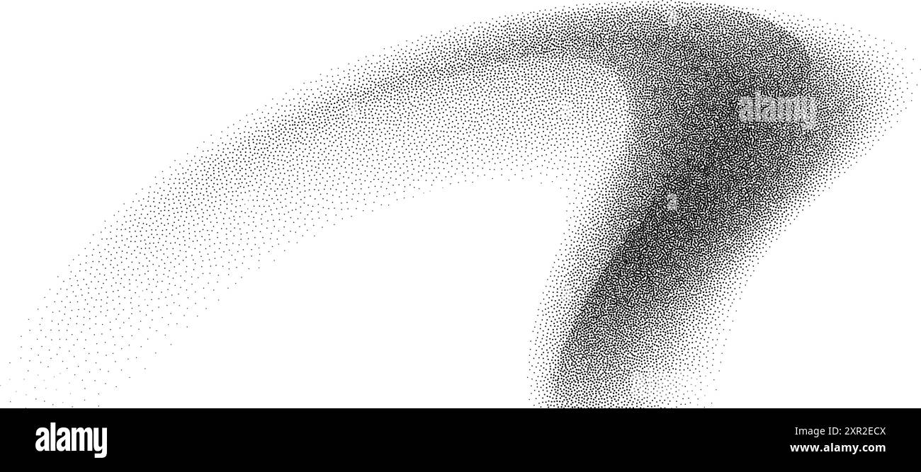 Dotwork abstract background, black grain texture, Abstract stipple sand ...