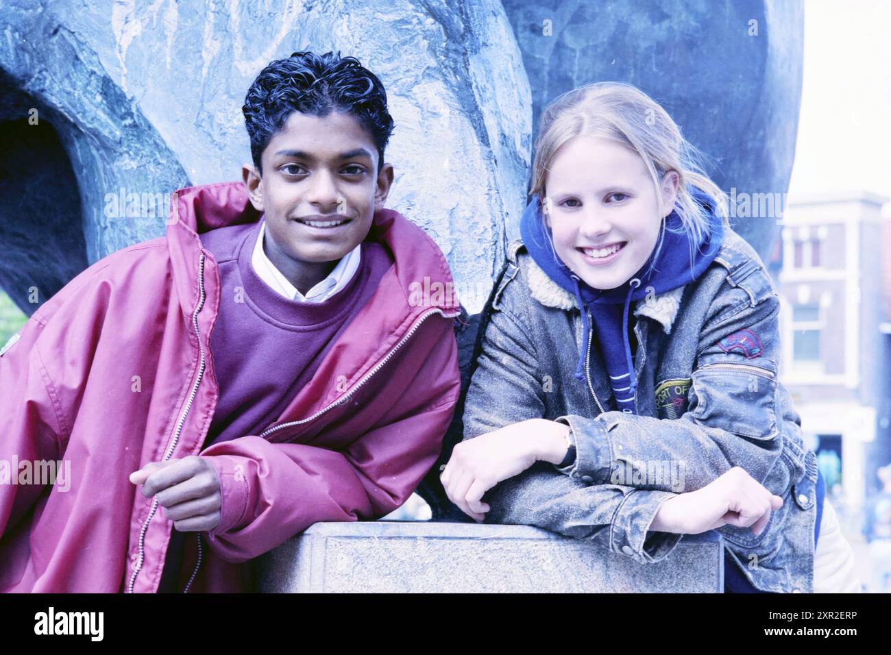 Sam Burke and Sophie van Everdingen, 05-05-1998 Stock Photo - Alamy