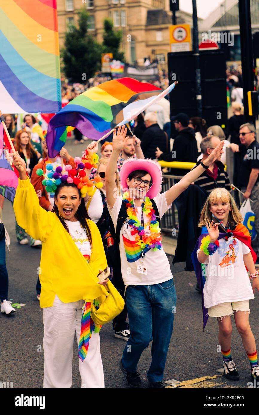 Liverpool Pride March 27/07/2024 Stock Photo - Alamy