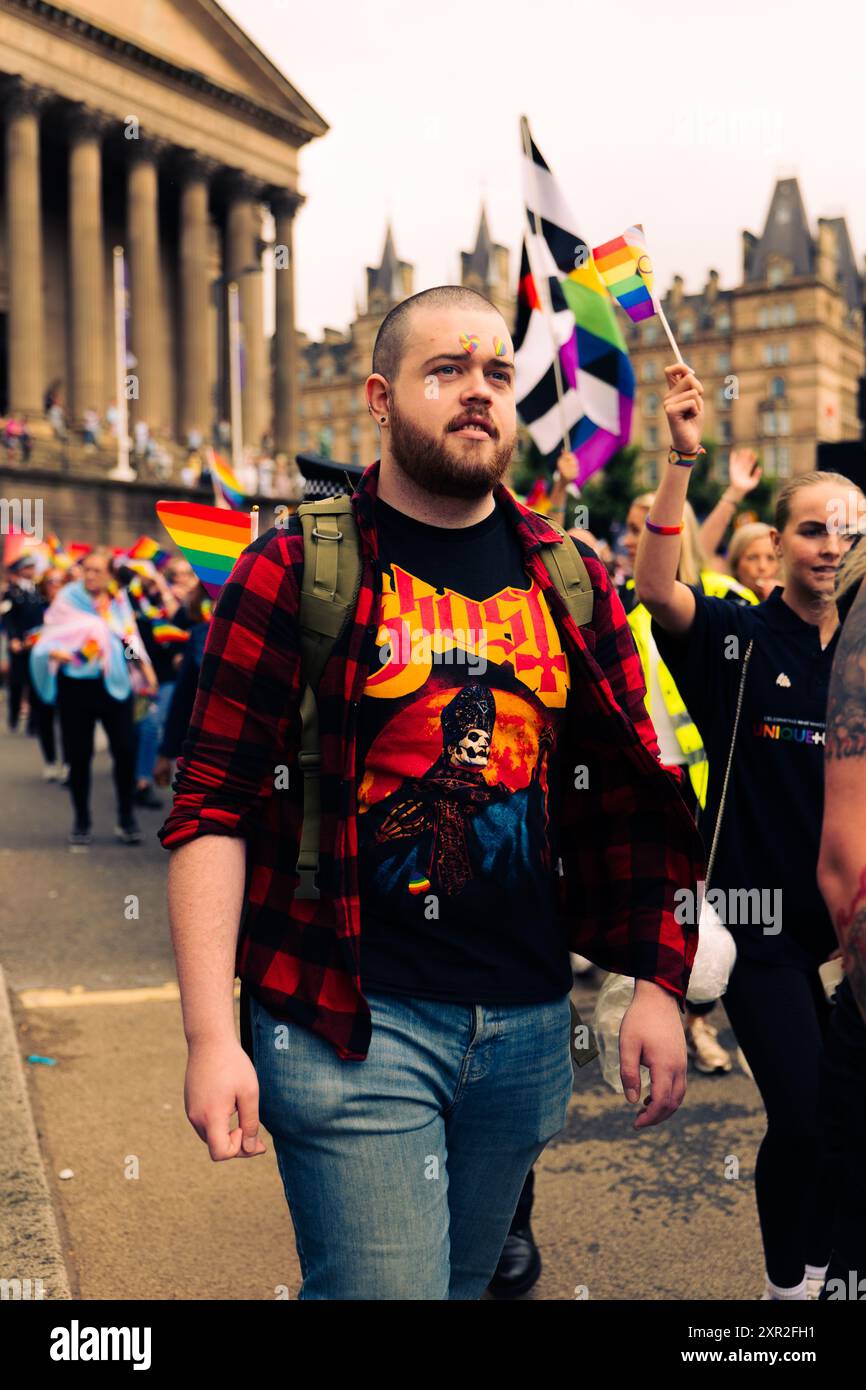 Liverpool Pride March 27/07/2024 Stock Photo - Alamy