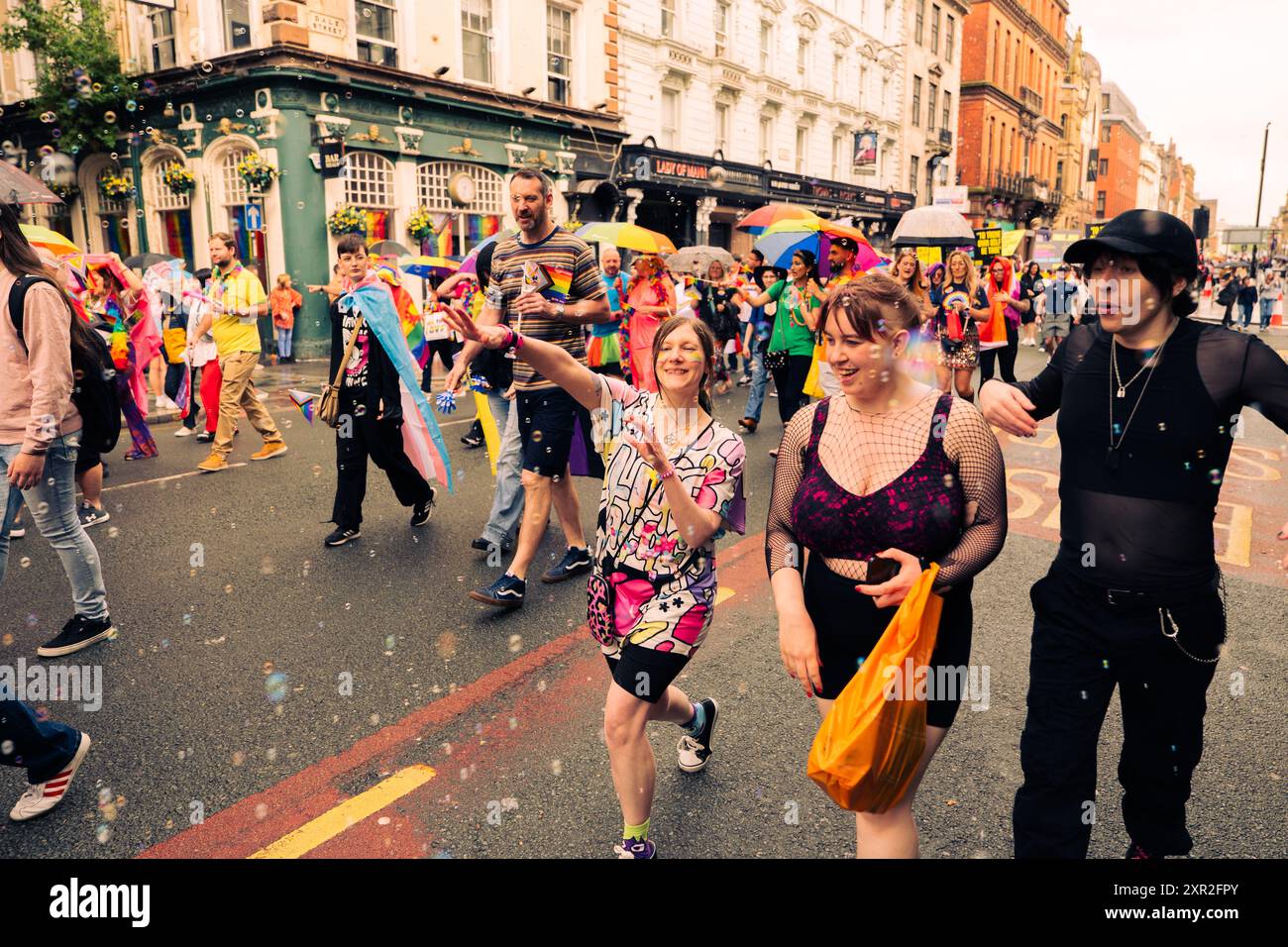 Liverpool Pride March 27/07/2024 Stock Photo - Alamy