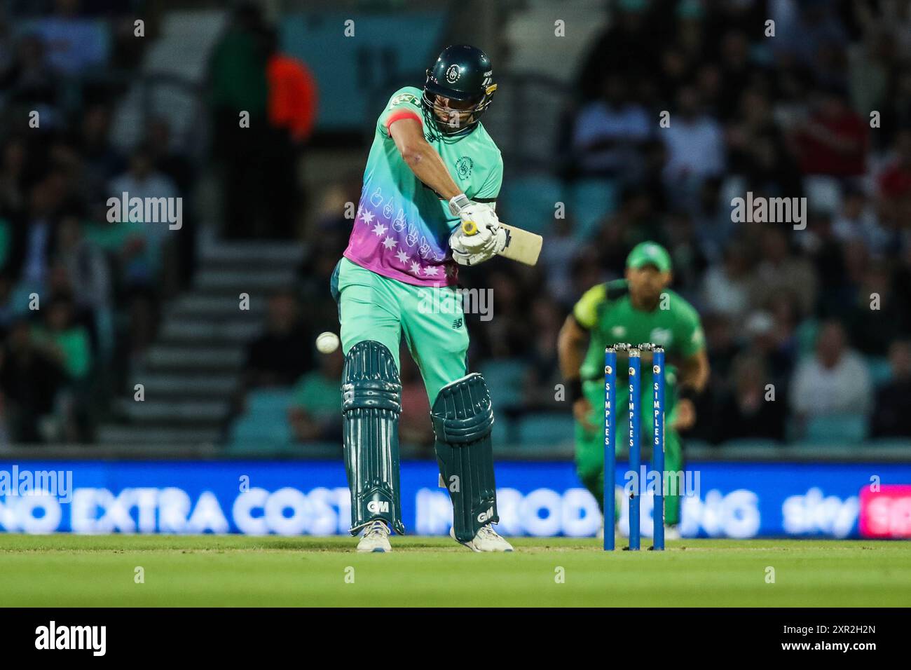 Dawid Malan of Oval Invincibles bats during the The Hundred match Oval ...