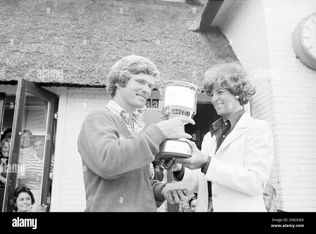 Golf competitions at Kennemer Golf Club Zandvoort, and awards ceremony ...